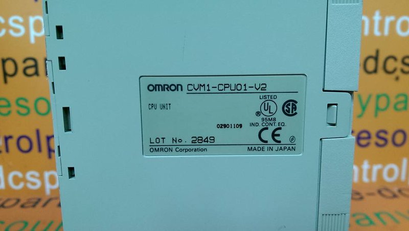 OMRON CPU UNIT CVM1-CPU01-V2 - 裕益科技自動化設備可程式編碼器PLC分散式控制系統DCS